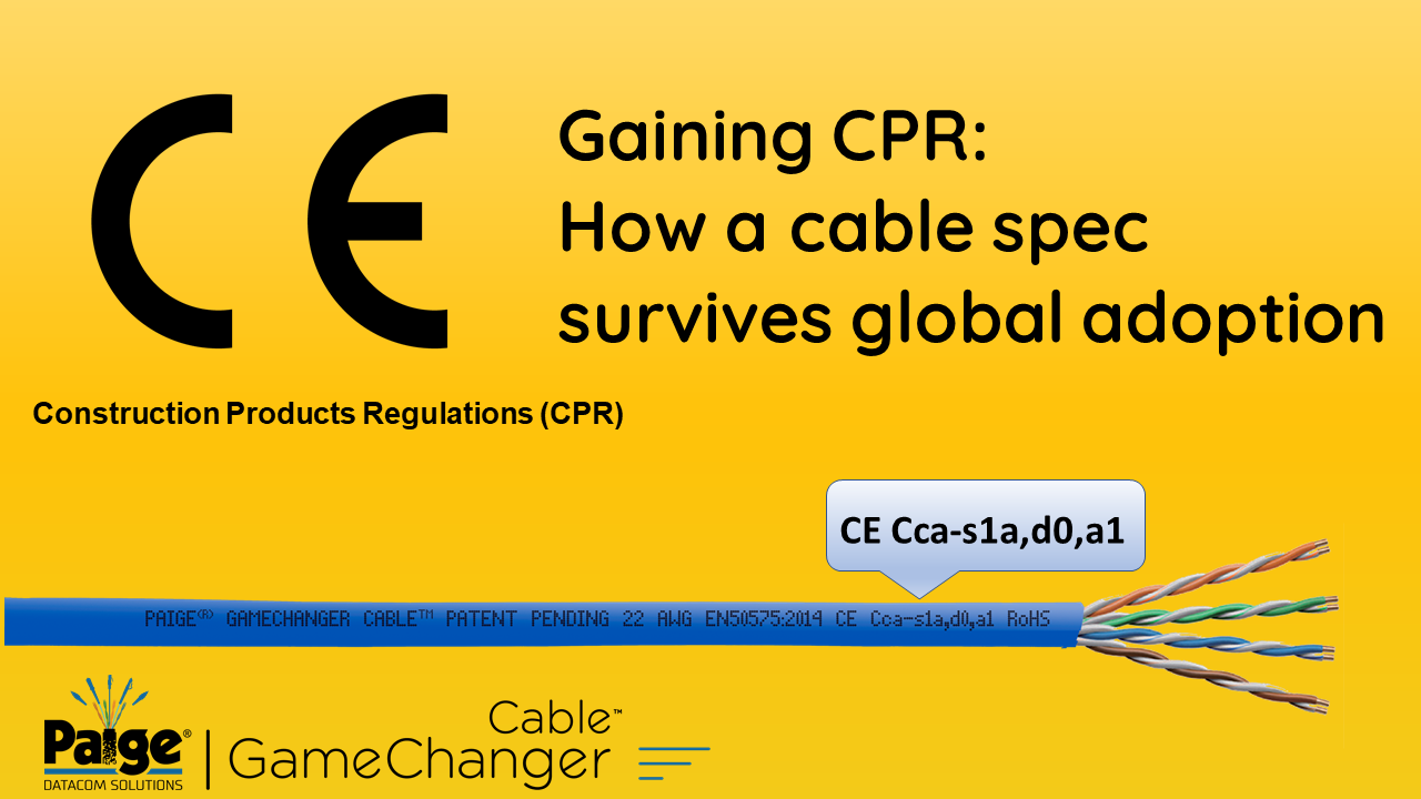 Gaining CPR: How a cable spec survives global adoption | Datacom Solutions